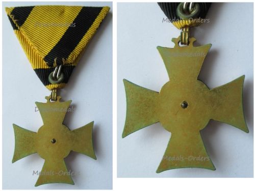 Austria Hungary WWI Cross Military Long Service 12 XII years 1st Class ...