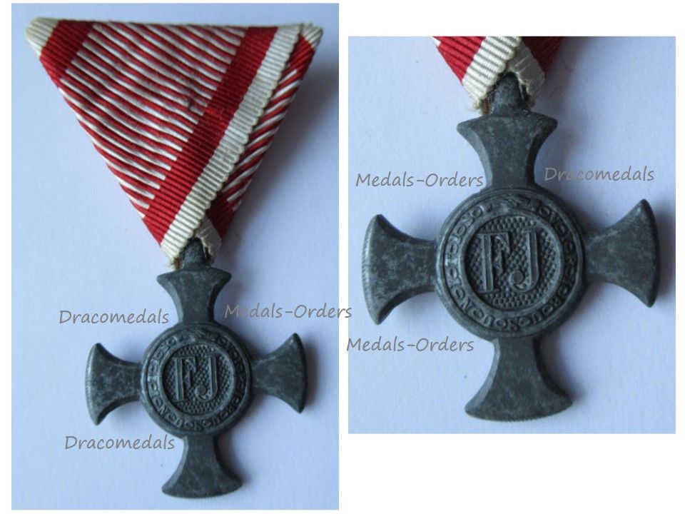 Austria Hungary WWI Iron Cross Merit pmo05007 zinc 1916 KuK Military ...
