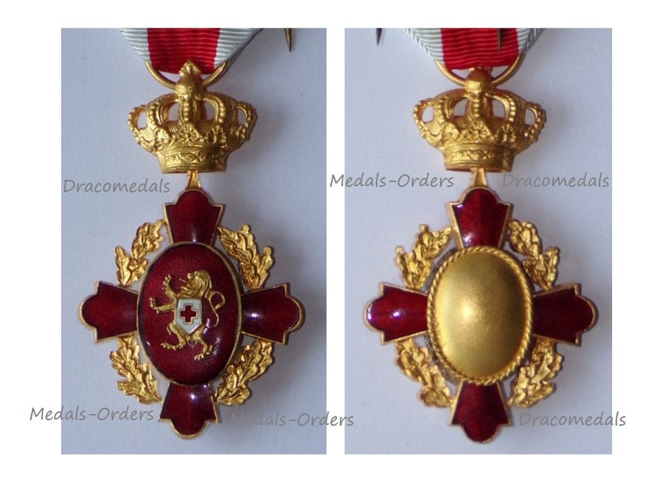 Belgium WWI Order Belgian Red Cross Medal 1st Class Gold pmo04835 ...