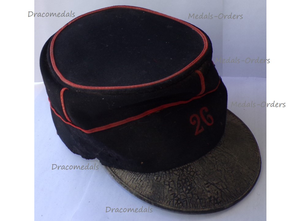France WWI Kepi Cap Hat 26th Artillery Regiment model 1884 French ...