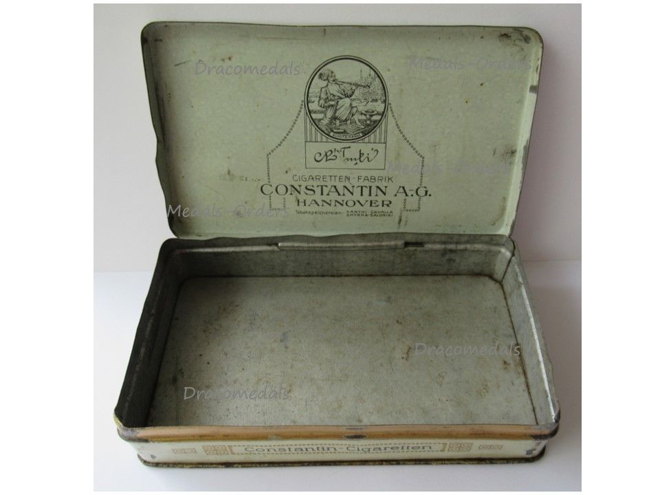 Germany WWI Constantin Kaiserpreis N.55 Box 50 Cigarette Ensign ...