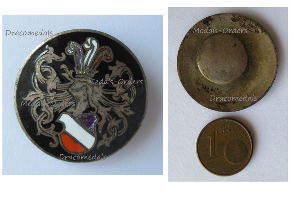 Germany WWI Prussia Badge Heraldic Crest Coat Arms German Imperial ...