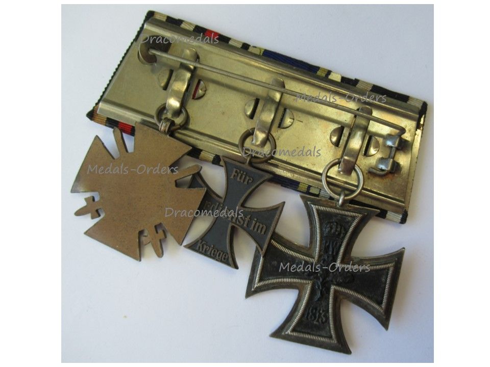 Germany WWI Brunswick Military Merit Iron Cross pmo00555 EK2 EA2 Ernst ...