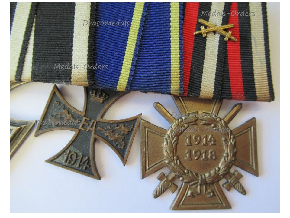 Germany WWI Brunswick Military Merit Iron Cross pmo00555 EK2 EA2 Ernst ...