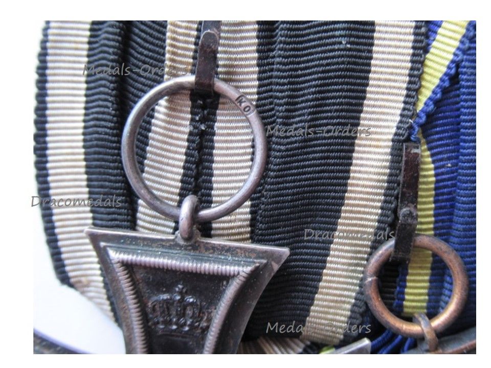 Germany WWI Brunswick Military Merit Iron Cross pmo04991 EK2 EA2 KO ...
