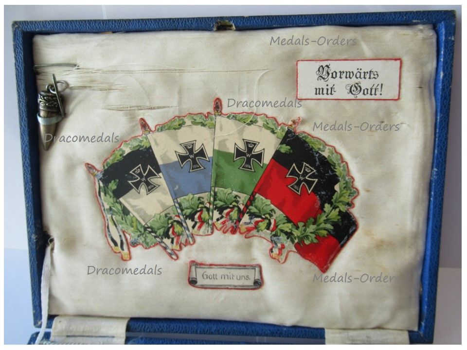Germany WWI Medal set Oldenburg Baden Friedrich August Merit Iron Cross ...