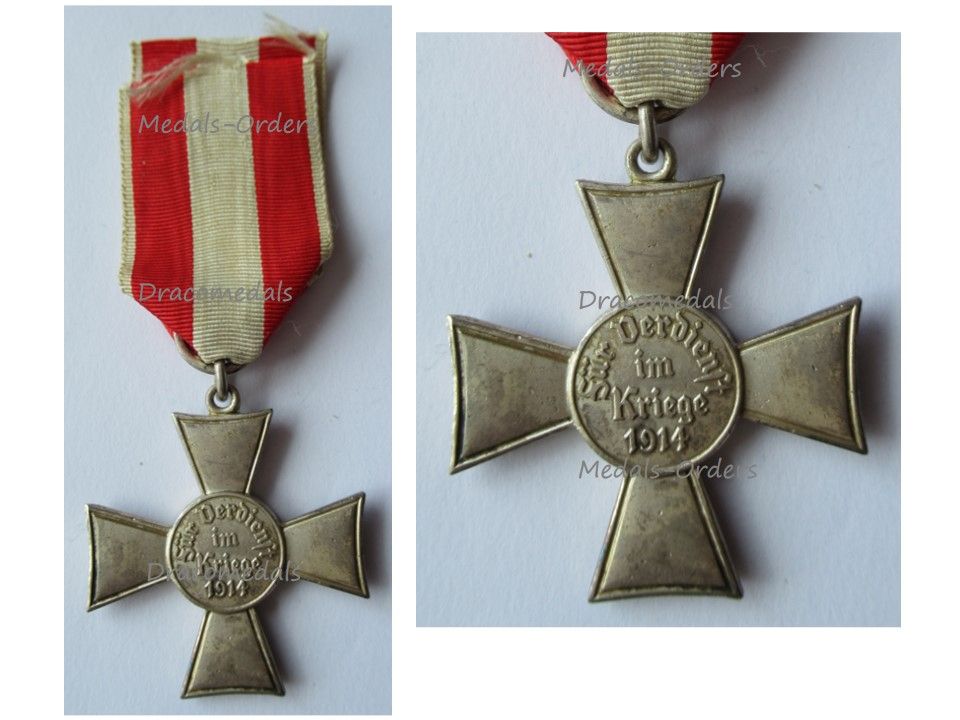 Germany WWI Hamburg Hanseatic War Cross Boxed pmo02941 1914 1918 Medal ...
