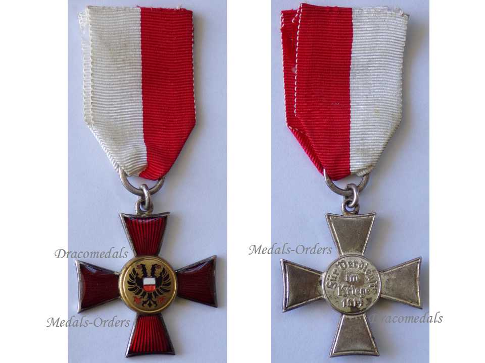 Germany WWI Hanseatic War Cross Lubeck WW1 1914 1918 Military Medal ...