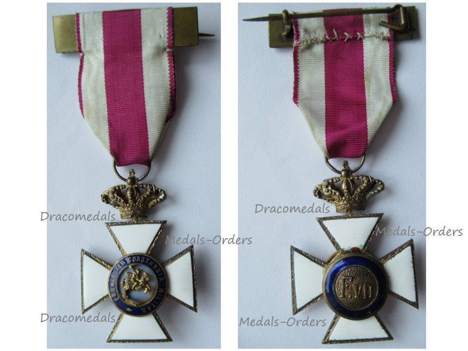 Spain WWI Royal Military Order Saint St Hermenegild Gold Knight Knights ...