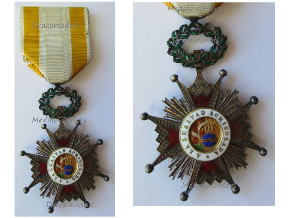 Spain – Royal Order of Isabella the Catholic, Knight’s Cross (1900s ...