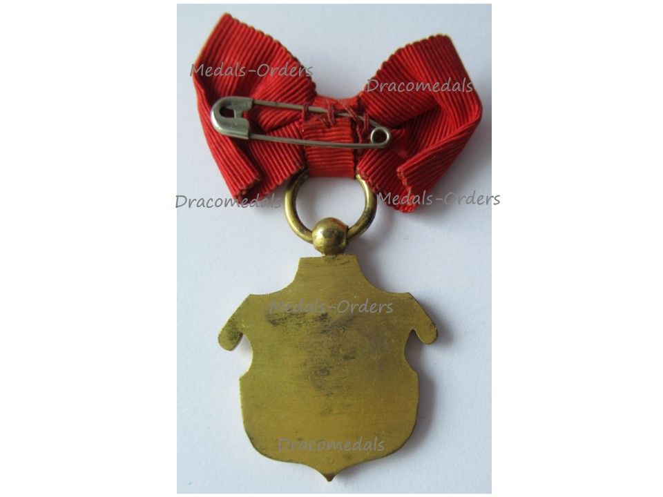 Spain WWI WWII Decoration Spanish Red Cross Ladies Member Membership ...