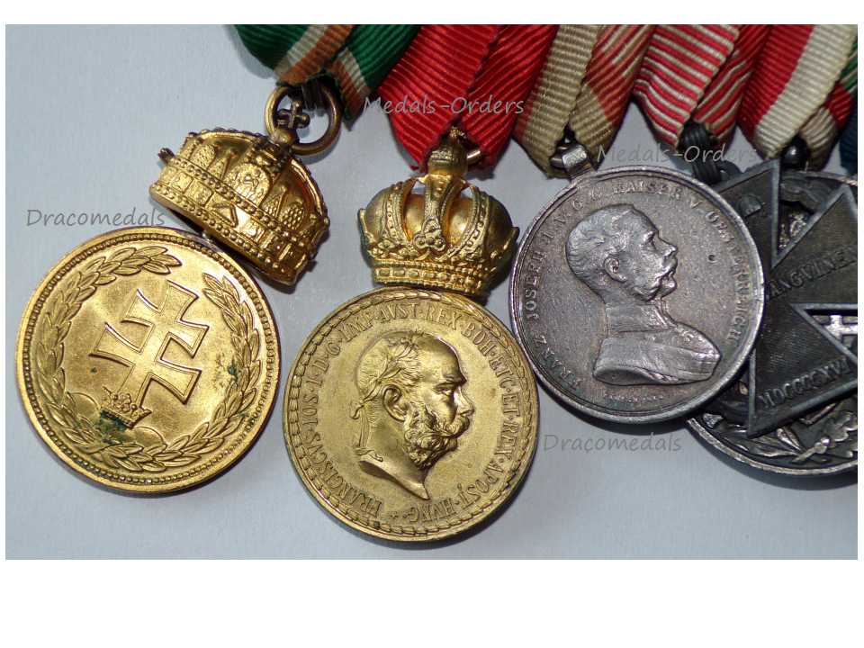 Austria Hungary WWI WWII Signum Laudis Liberation Transylvania Pro Deo ...