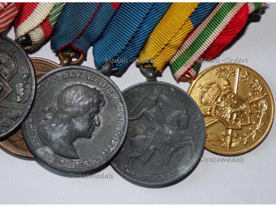 Austria Hungary WWI WWII Signum Laudis Liberation Transylvania Pro Deo ...